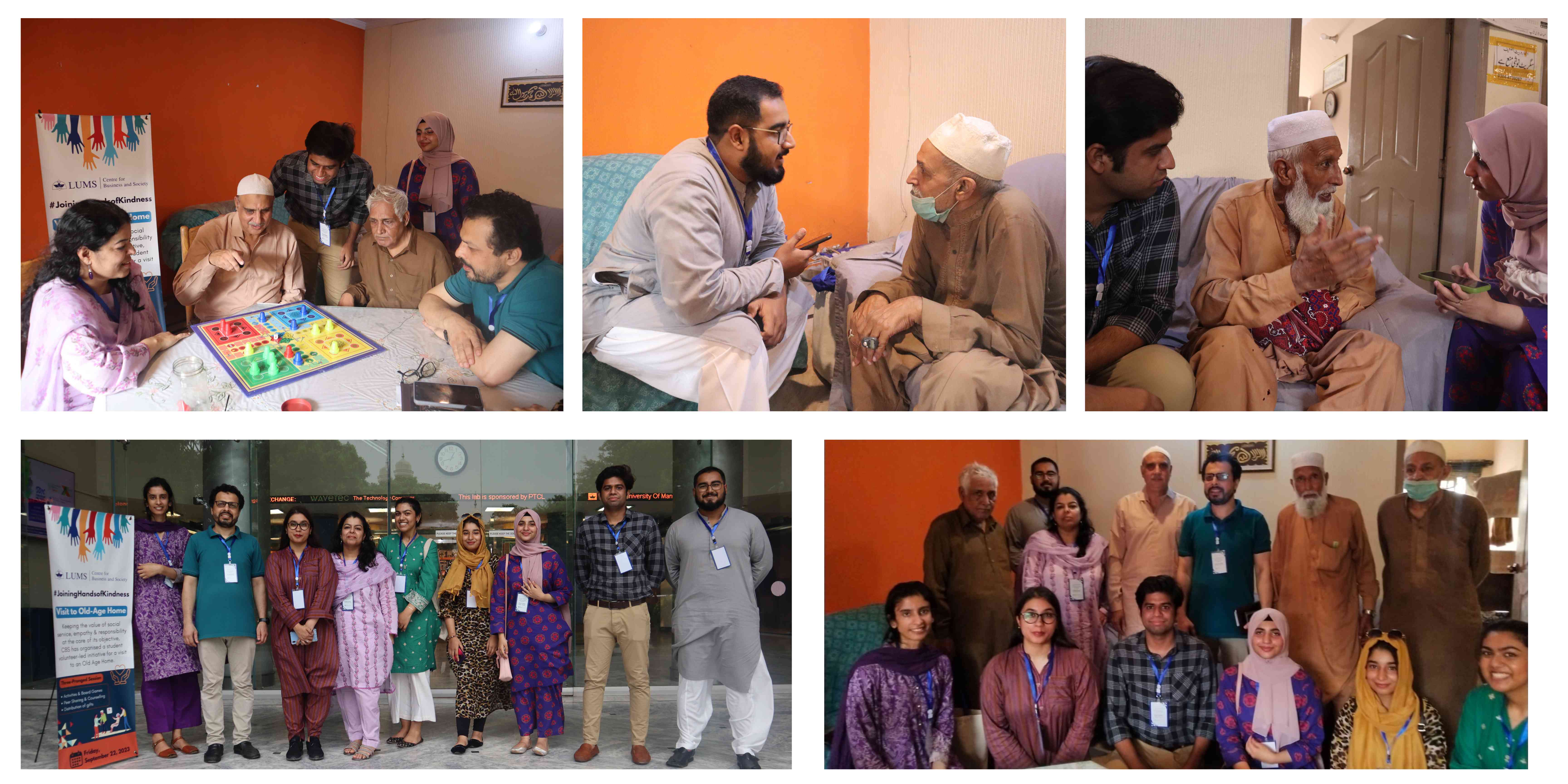 #JoiningHandsofKindness: Visit to an Old-Age Home | Centre for Business ...